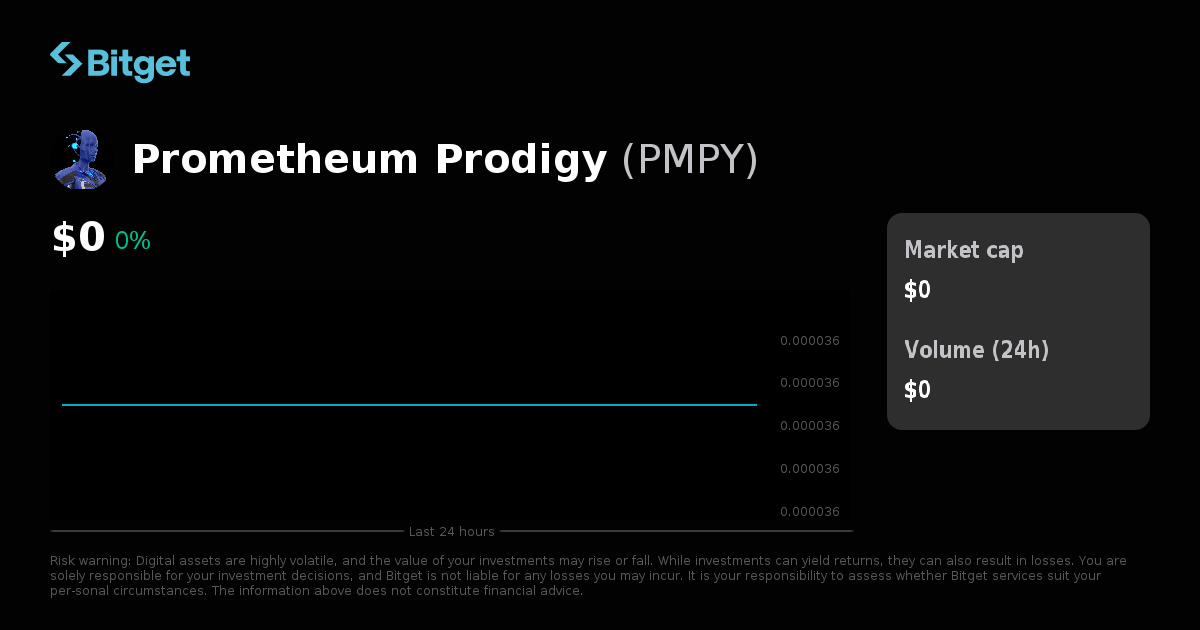 Prometheum Prodigy Price Today, PMPY USD Live Charts, Market Cap & News ...