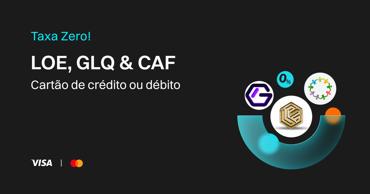 Compre LOE, GLQ & CAF com taxa zero usando cartão de crédito ou débito ...