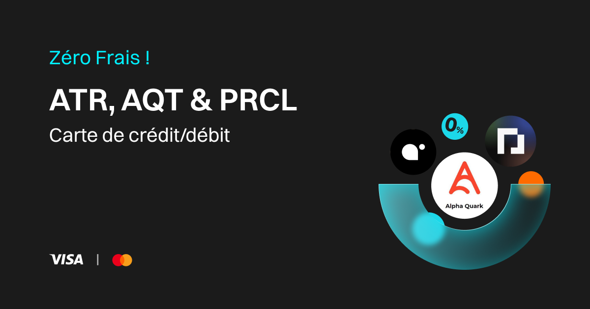 Acheter ATR, AQT & PRCL par carte de crédit/débit sans frais | Bitget ...