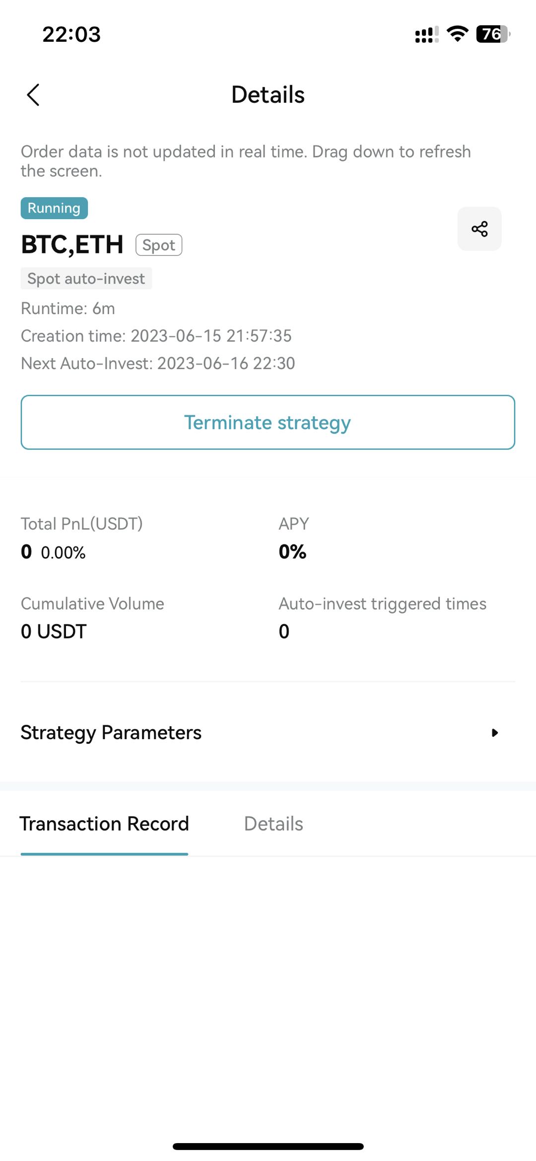 Spot Auto-Invest tutorial