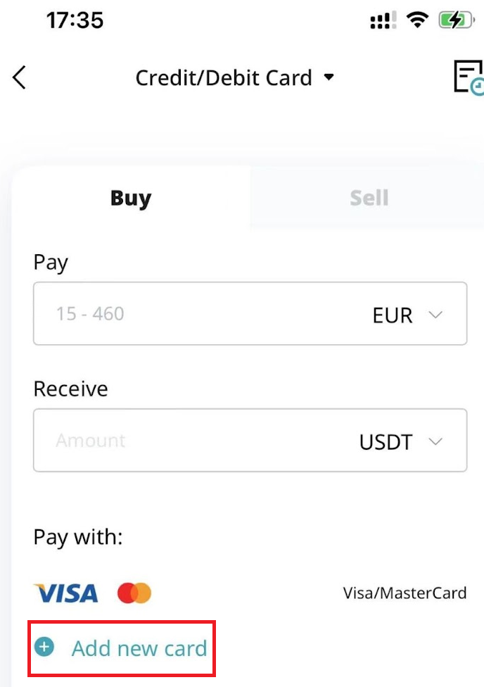 How To Buy USDT With Credit Card On Bitget