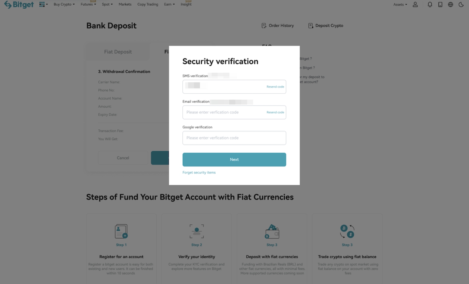 How to withdraw BRL on Bitget? | Bitget