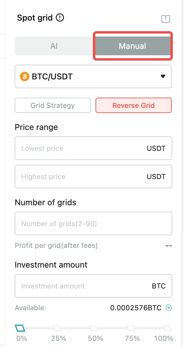 Spot Grid tutorial